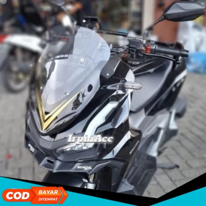 Visor Windshield ADV 160 ADV 150 Black Series Short Sporty Thai model ...