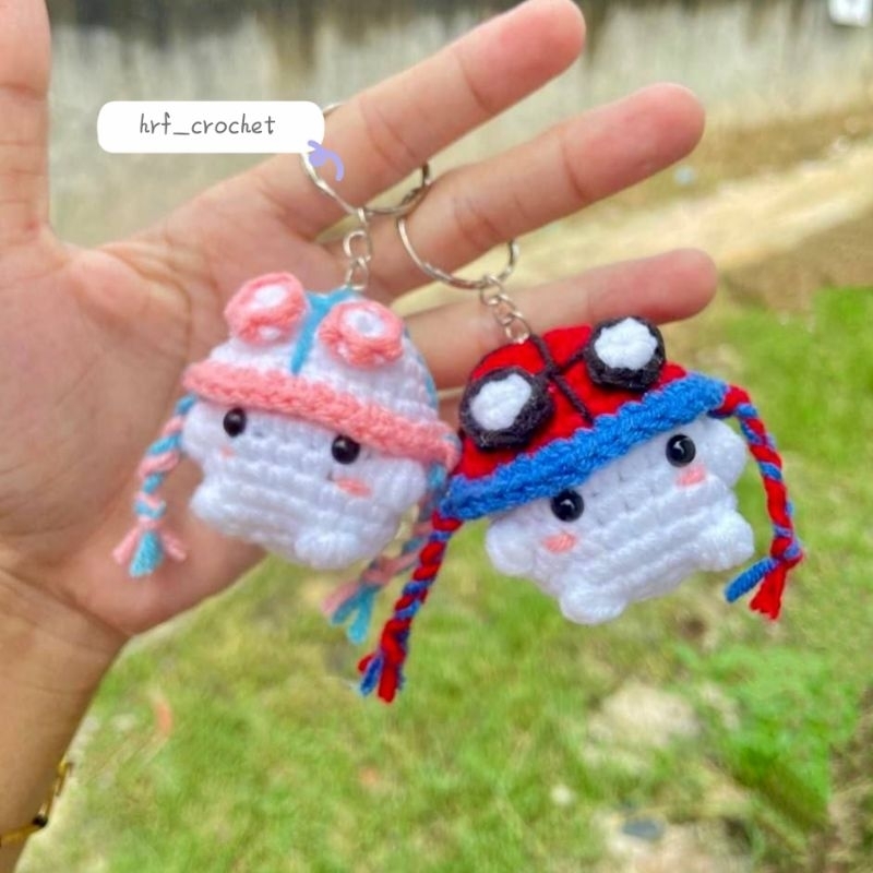 GANTUNGAN BABY MUSHROOM BAG KEYCHAIN SPIDER MAN/SPIDER GWEN VERSION ...