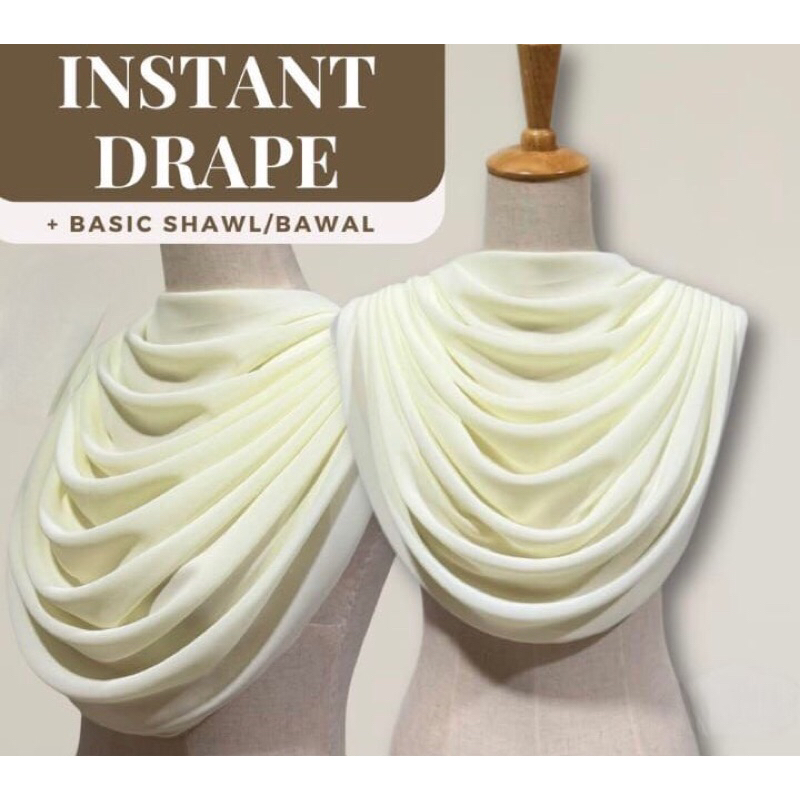 Drappery HIJAB/DRAPERY HIJAB/Instant DRAPE/Instant HIJAB/LAYER Instant ...