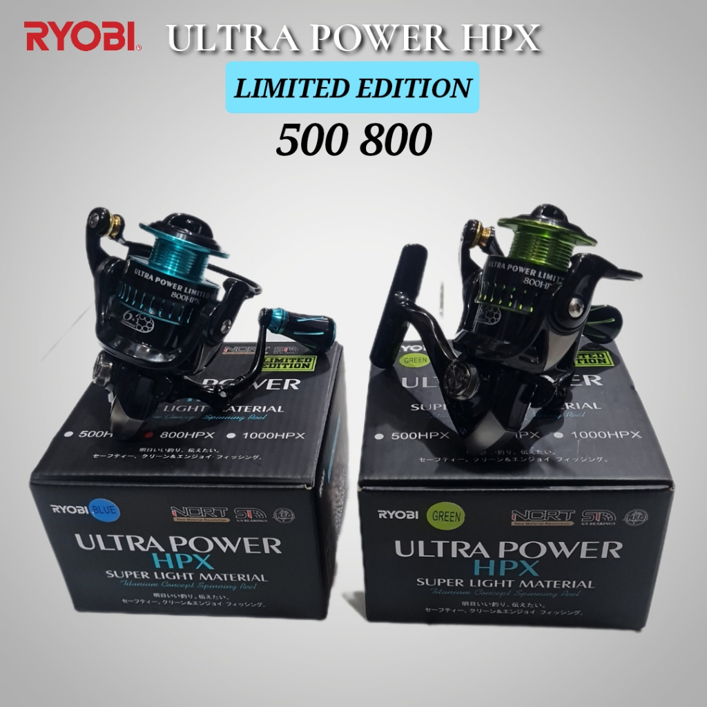 Ryobi ultra power HPX limited edition 800 1000 Reel | Shopee Singapore