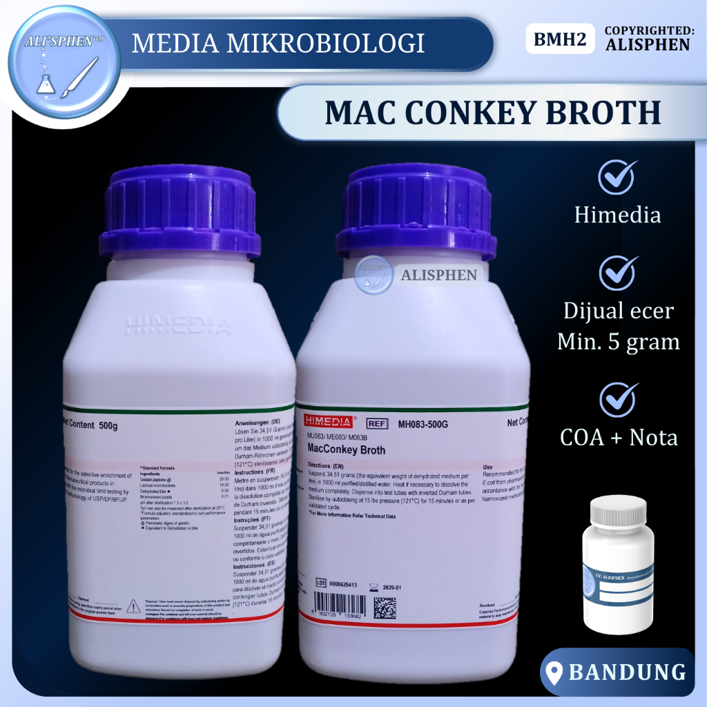 Macconkey Broth Himedia | Ed: 2029 | Macconkey, Mac Conkey | Shopee ...
