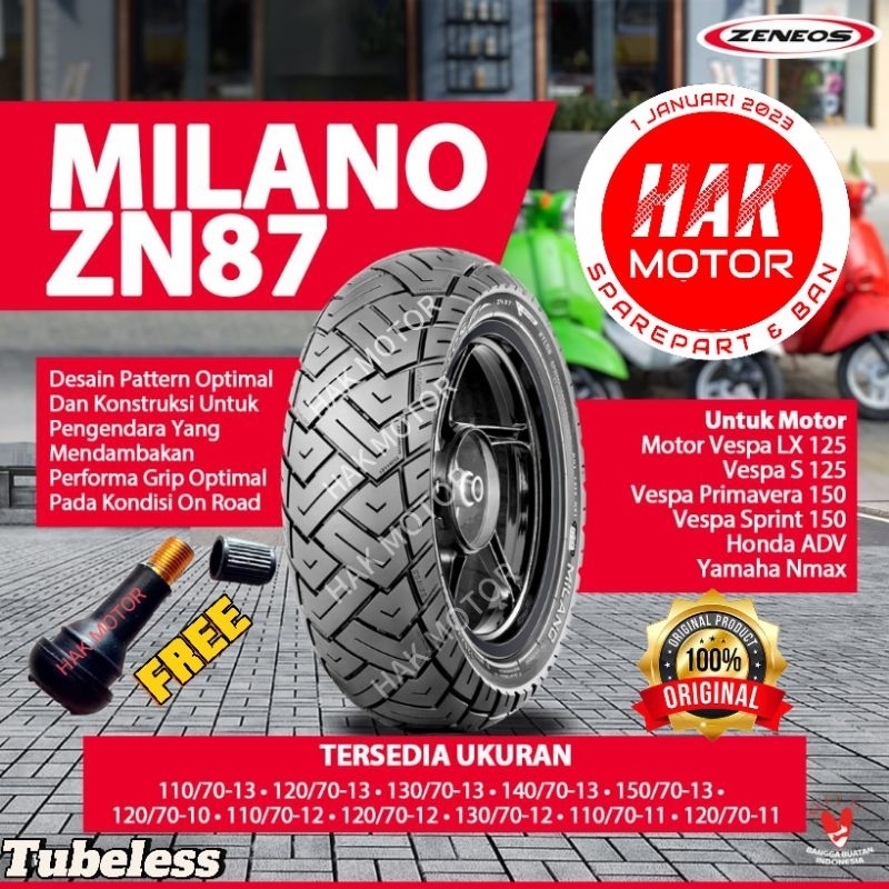 (GUARANTEED NEWEST ORIGINAL) ZENEOS MILANO RING TIRES 10, 11, 12,13 ...