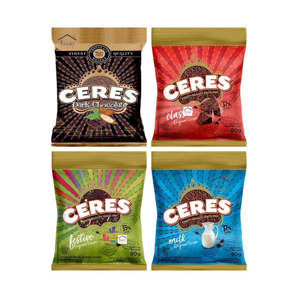 Ceres Meses Hagelslag Small Packaging Various Flavors Choose from ...