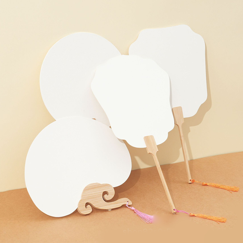 Xuan Paper DIY Chinese Fan/DIY Coloring Fan/DIY Chinese Hand Fan ...