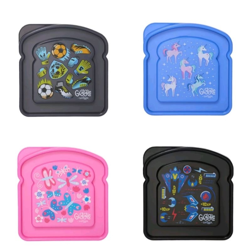 (Original) Smiggle Giggle By Smiggle Sandwich Container/Original ...