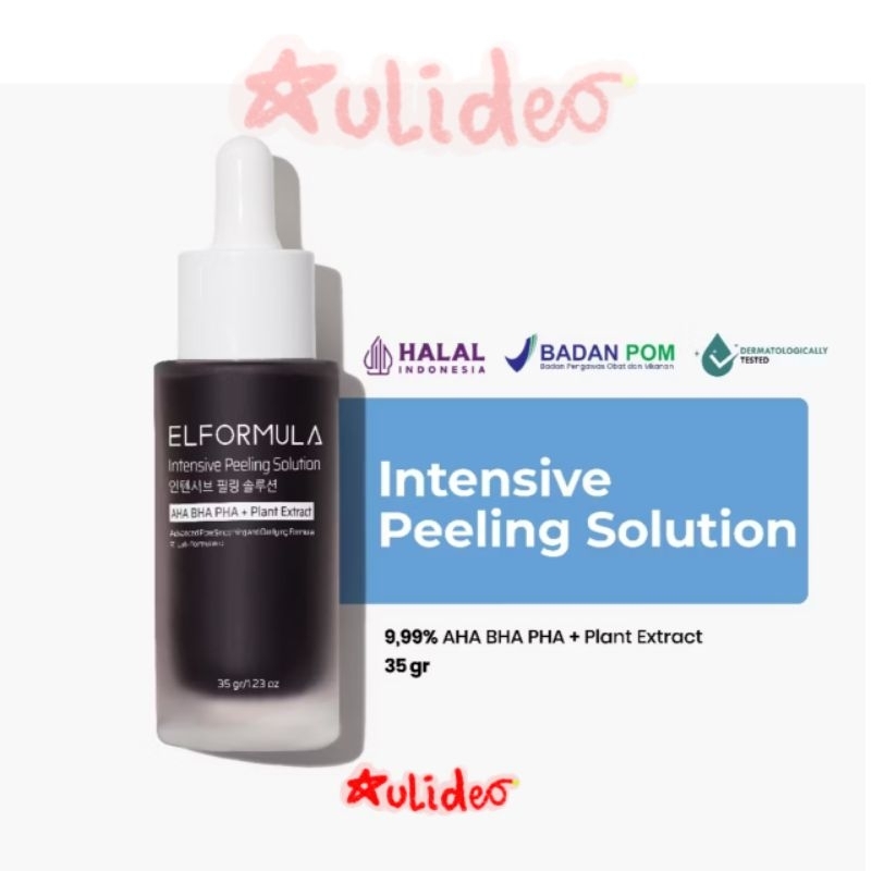 Elformula Intensive Peeling Solution for Exfoliating 30ml | Shopee ...