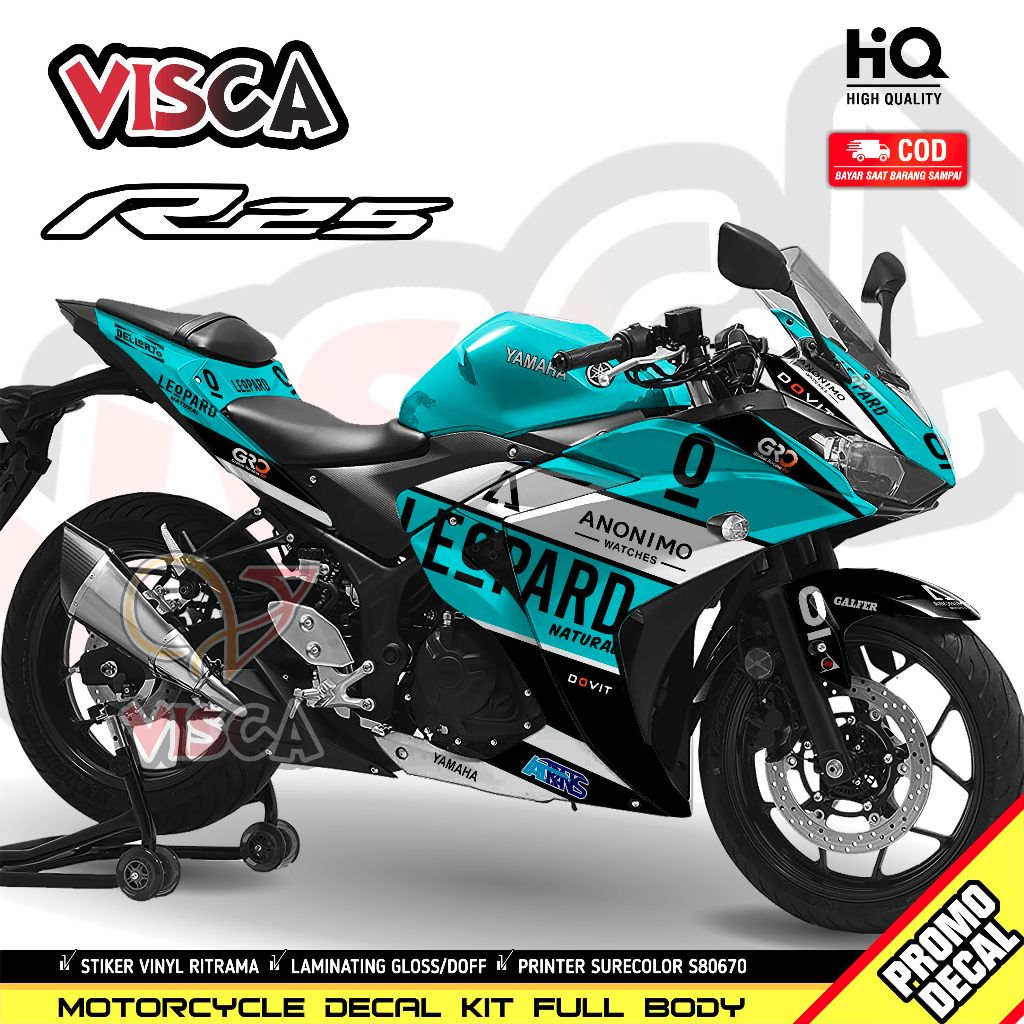 R25 Full Body Decal Yamaha R25 Old Sticker R25 Full Body Sticker Yamaha ...