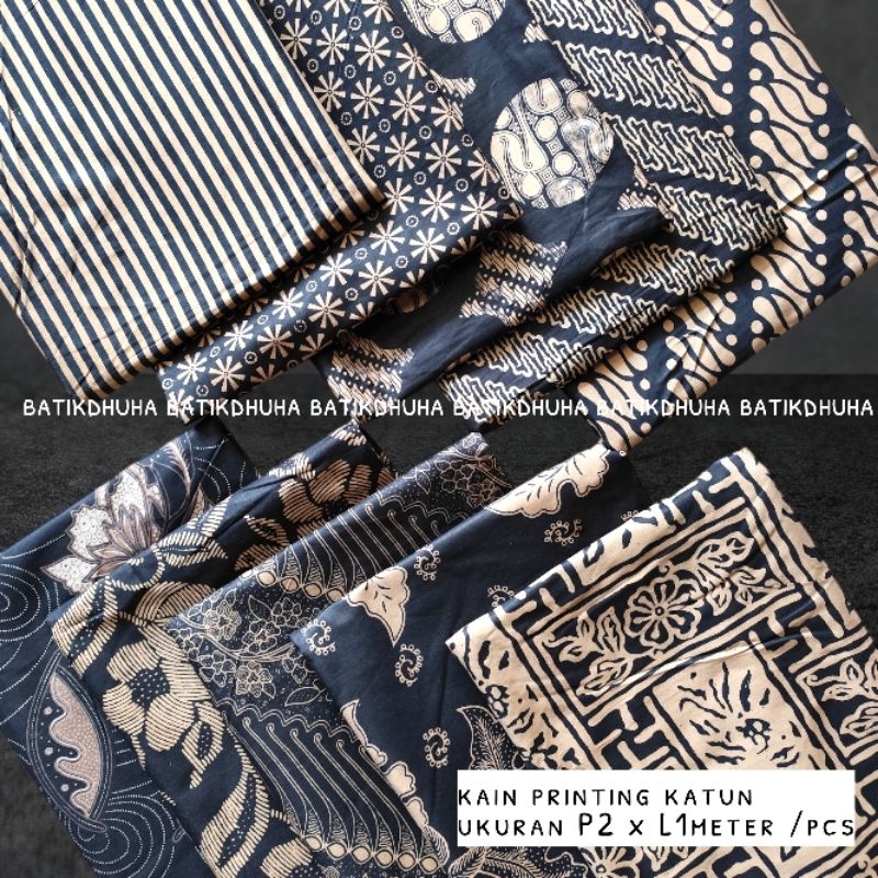 Brown batik cloth, fine Javanese batik, classic batik | Shopee Singapore