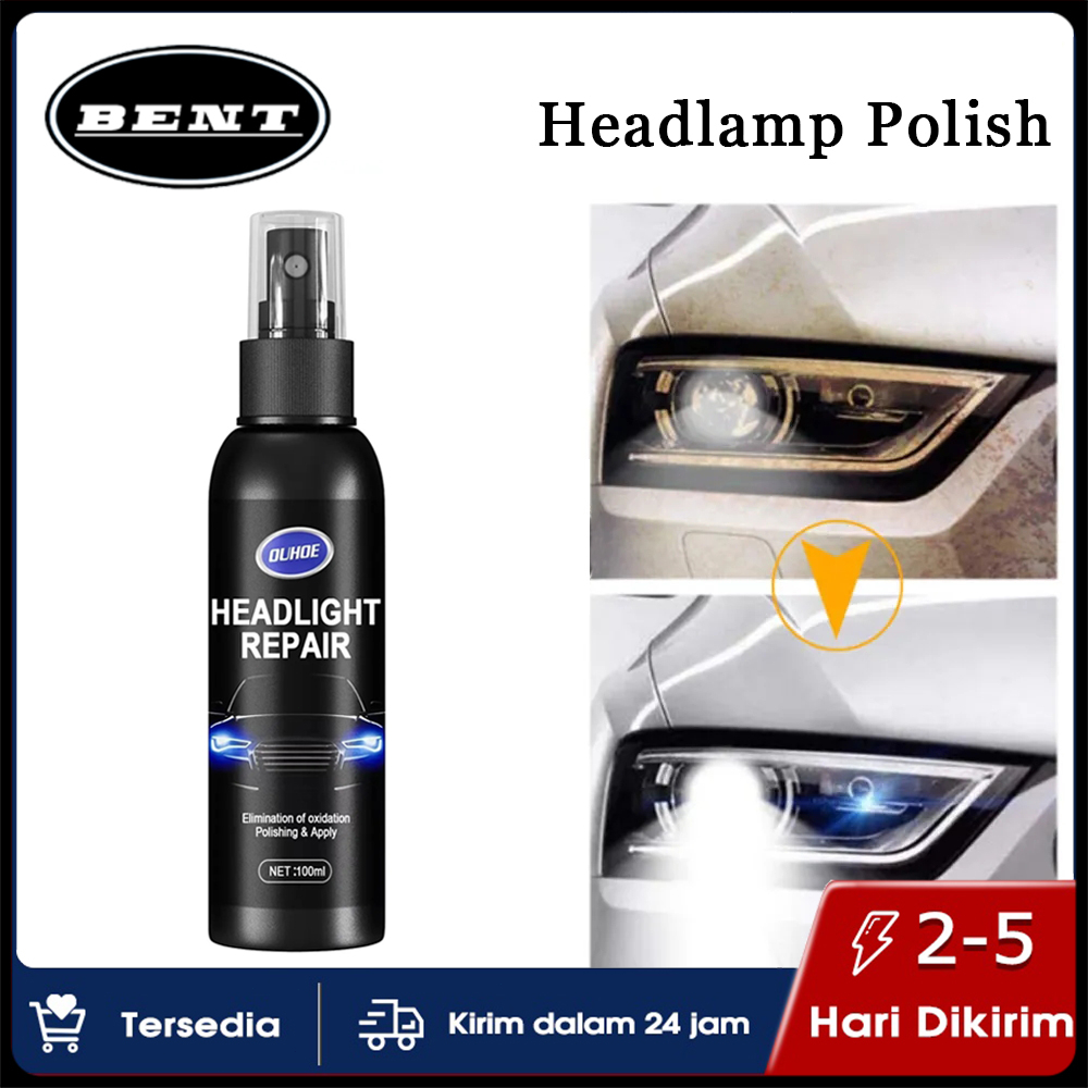Car Headlight Cleaner Headlamp Detailing/ Polish Auto Vehicle Headlight ...