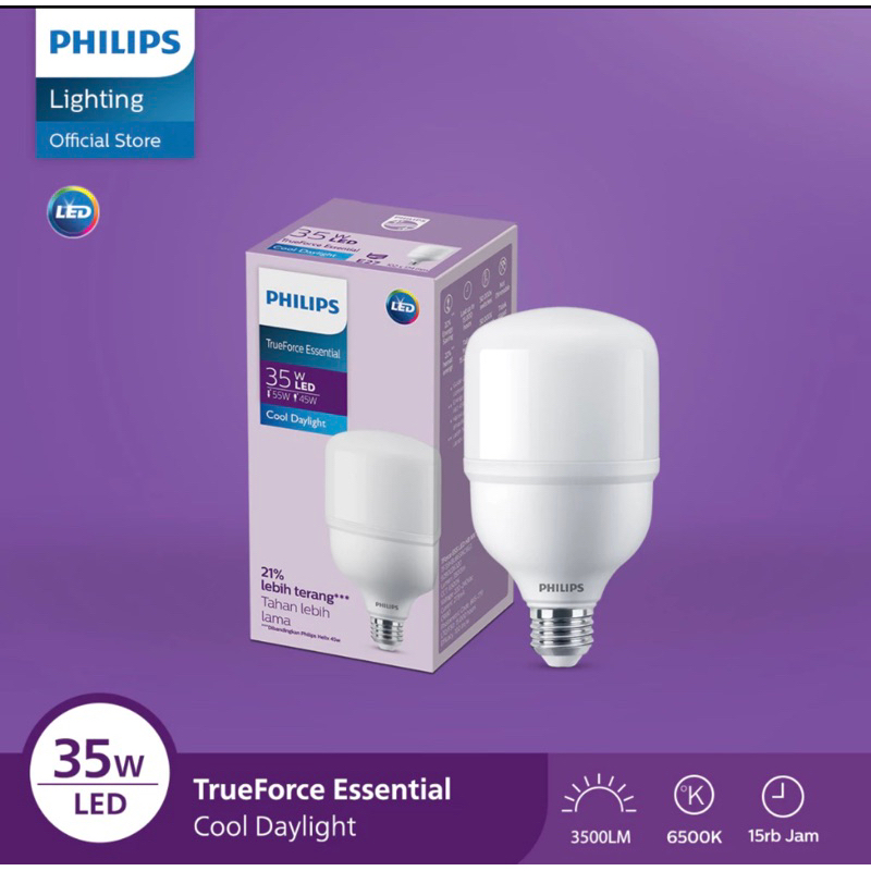 Philips Led Tforce 35watt cool daylight 6500K Original | Shopee Singapore