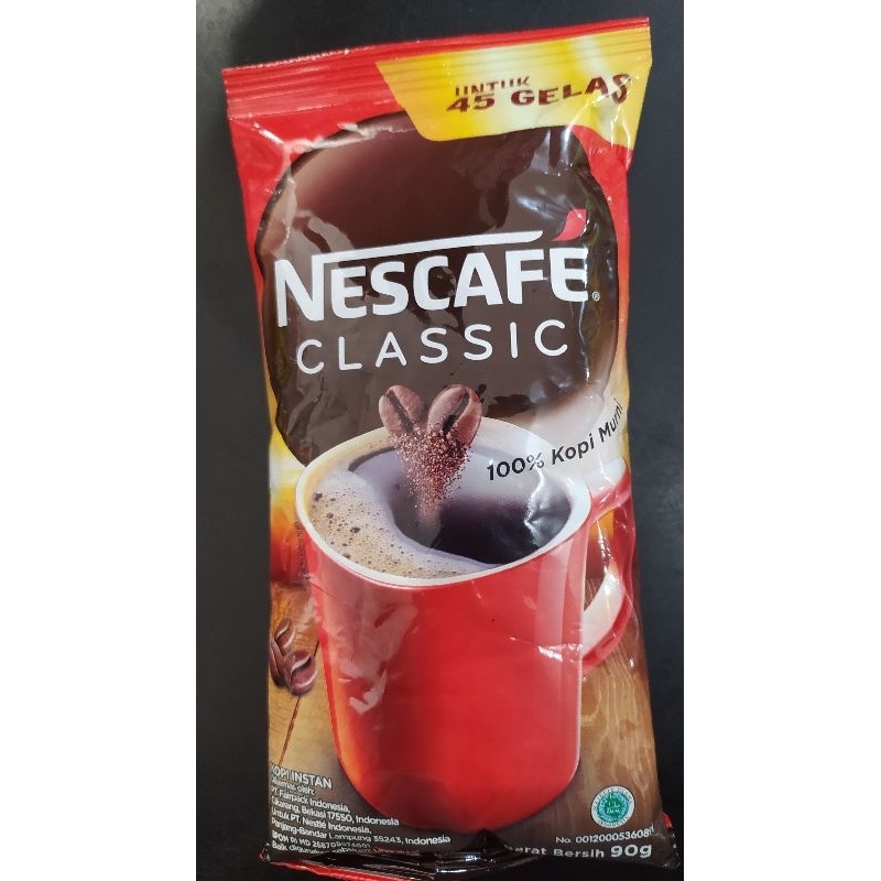 Nescafe classic 90gr (bks) | Shopee Singapore