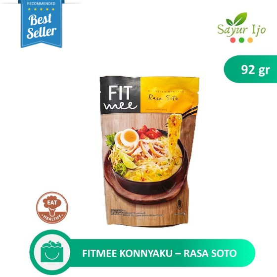 Fitmee Shirataki Noodles 92 Grams / Pack Instant Noodles Gravy Noodle ...