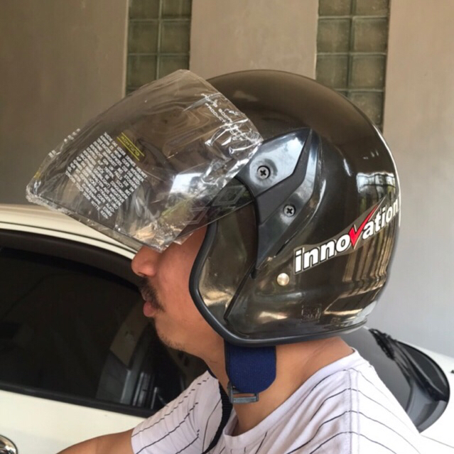 Sni Innovation Half Face Adult Helmet SNI Quality Standard Shatterproof ...