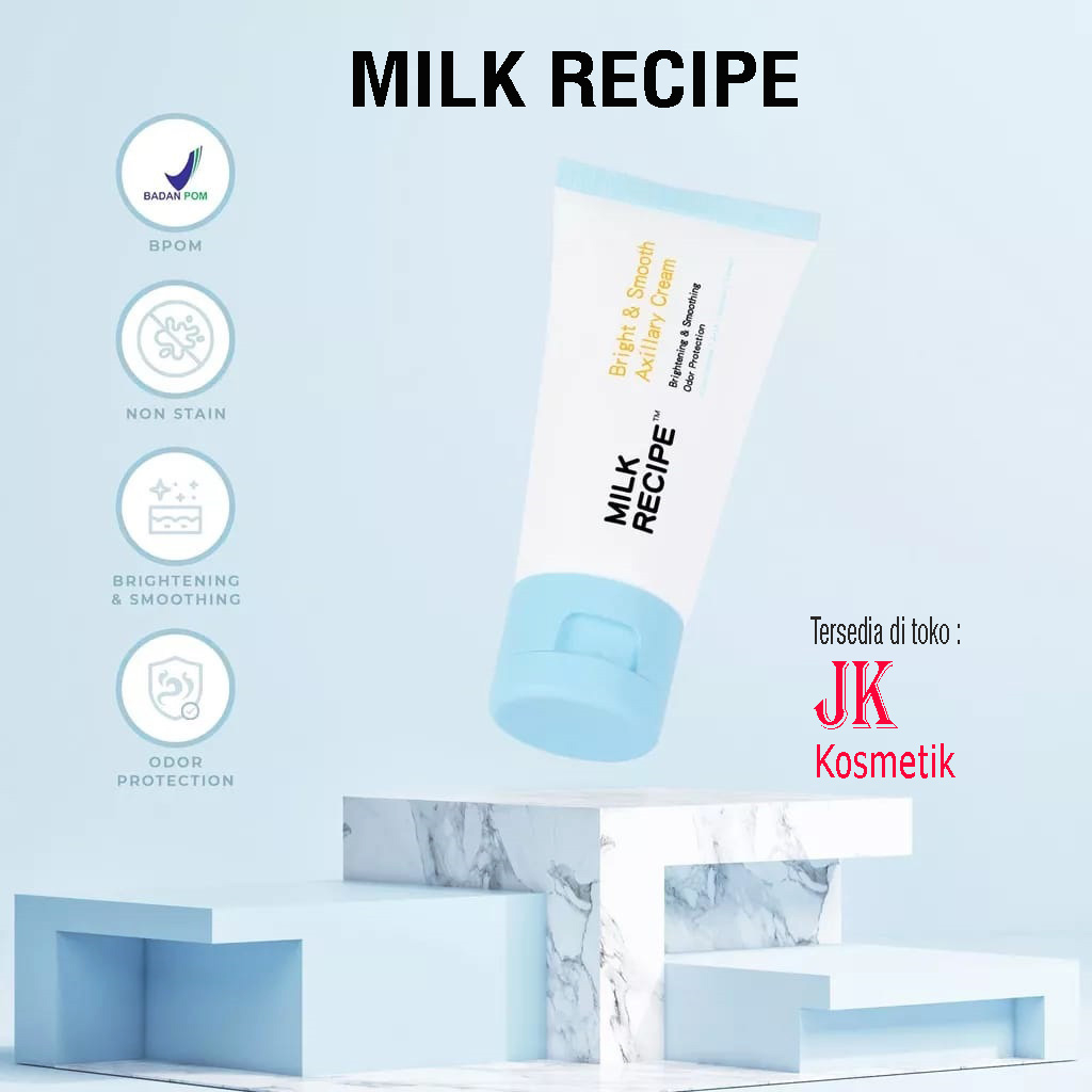 Milk Recipe Bright & Smooth Axillary Cream - Whitening Cream For ...