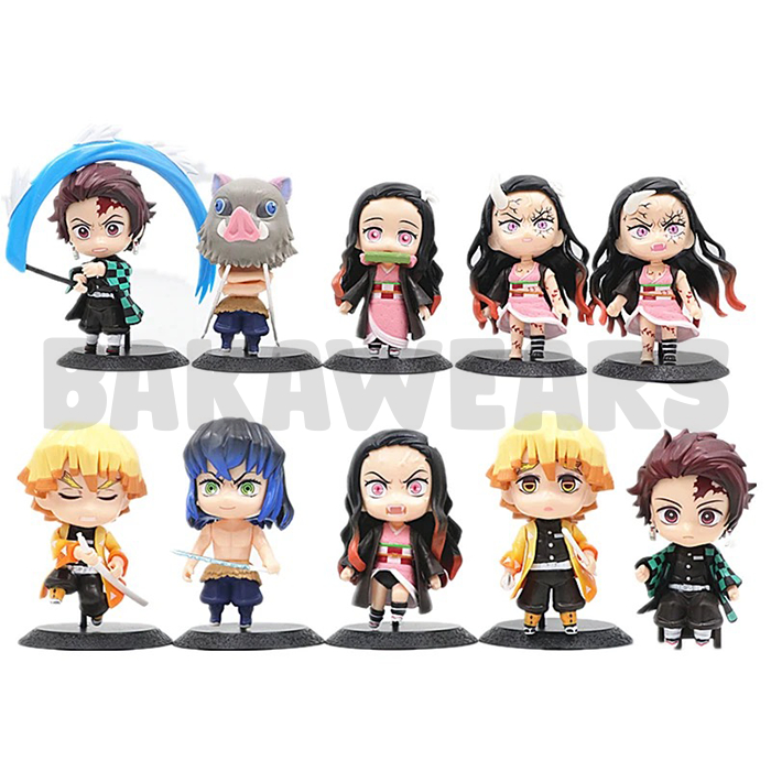 Demon Slayer Figure (Kimetsu no Yaiba): Cute Kawaii Version - Nezuko ...
