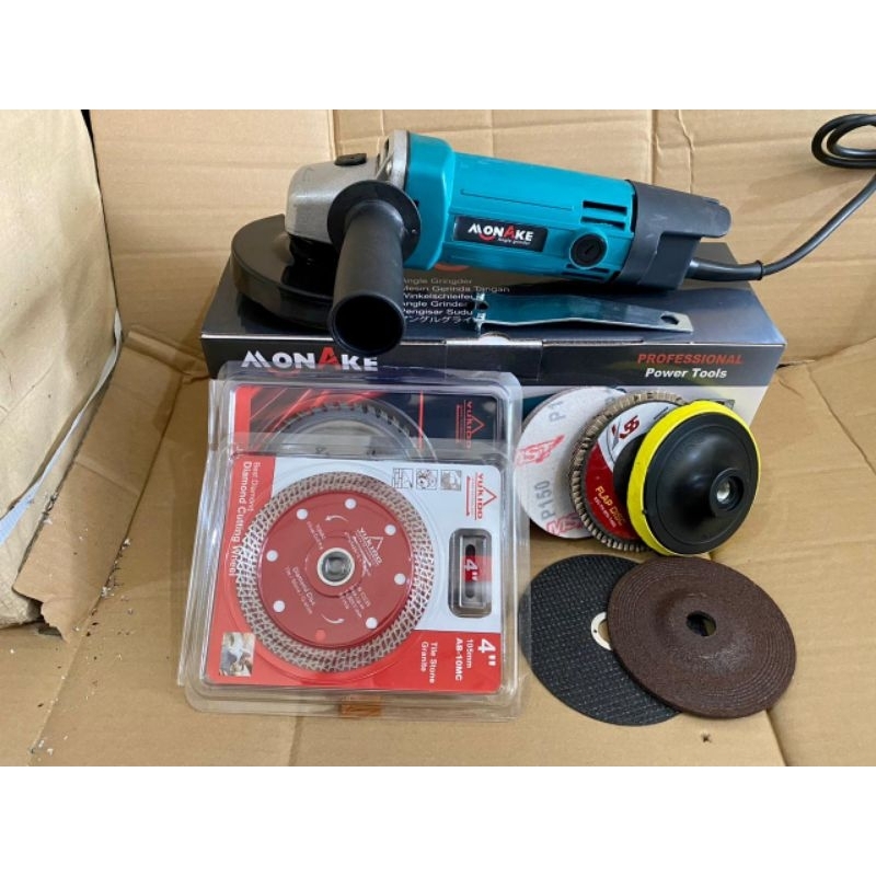 MATA MESIN Complete Grinding Machine Package Bonus Cutting Bits ...