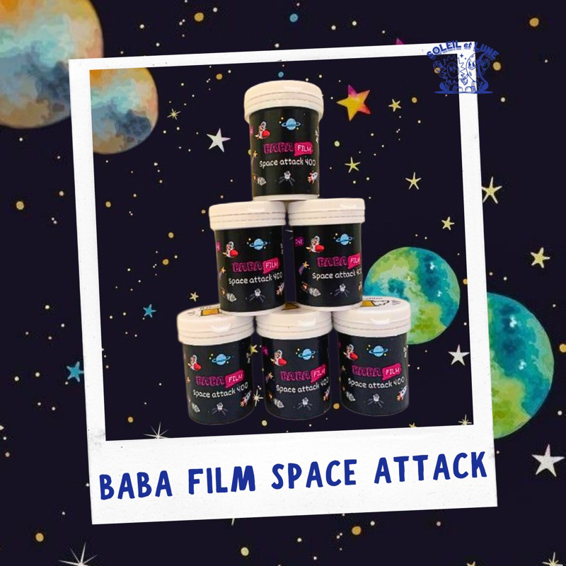 Baba Film Space Attack - Roll Film 35mm, ISO 400, 27exp | Shopee Singapore