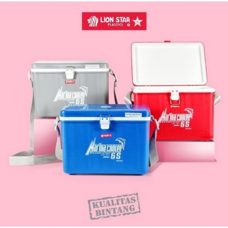 Marina Cooler Box Ice 6S Lion Star Ice Box 5,5 Liter / Cool Ice Box ...