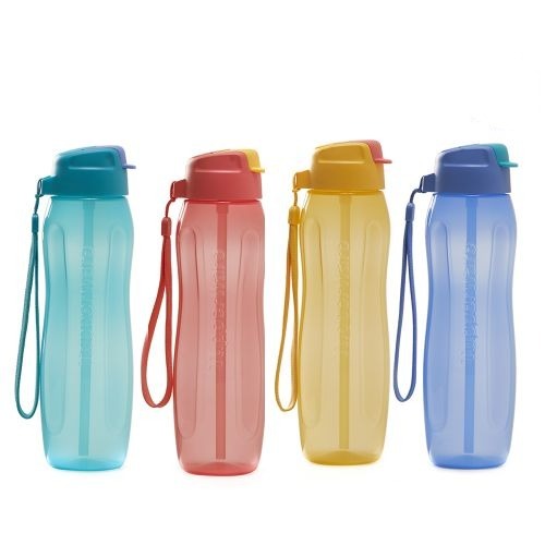 Eco Bottle 750ml Straw Tupperware Sporty Drinking Bottle With Straw ...