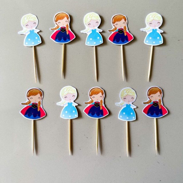 Frozen CUPCAKE TOPPER/ELSA FROZEN CUPCAKE TOPPER/FROZEN Cake TOPPER ...