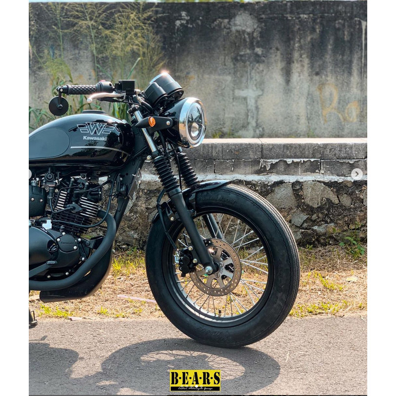 Custom motorbike handlebar model cafe racer Club men Kawasaki W175 XSR ...