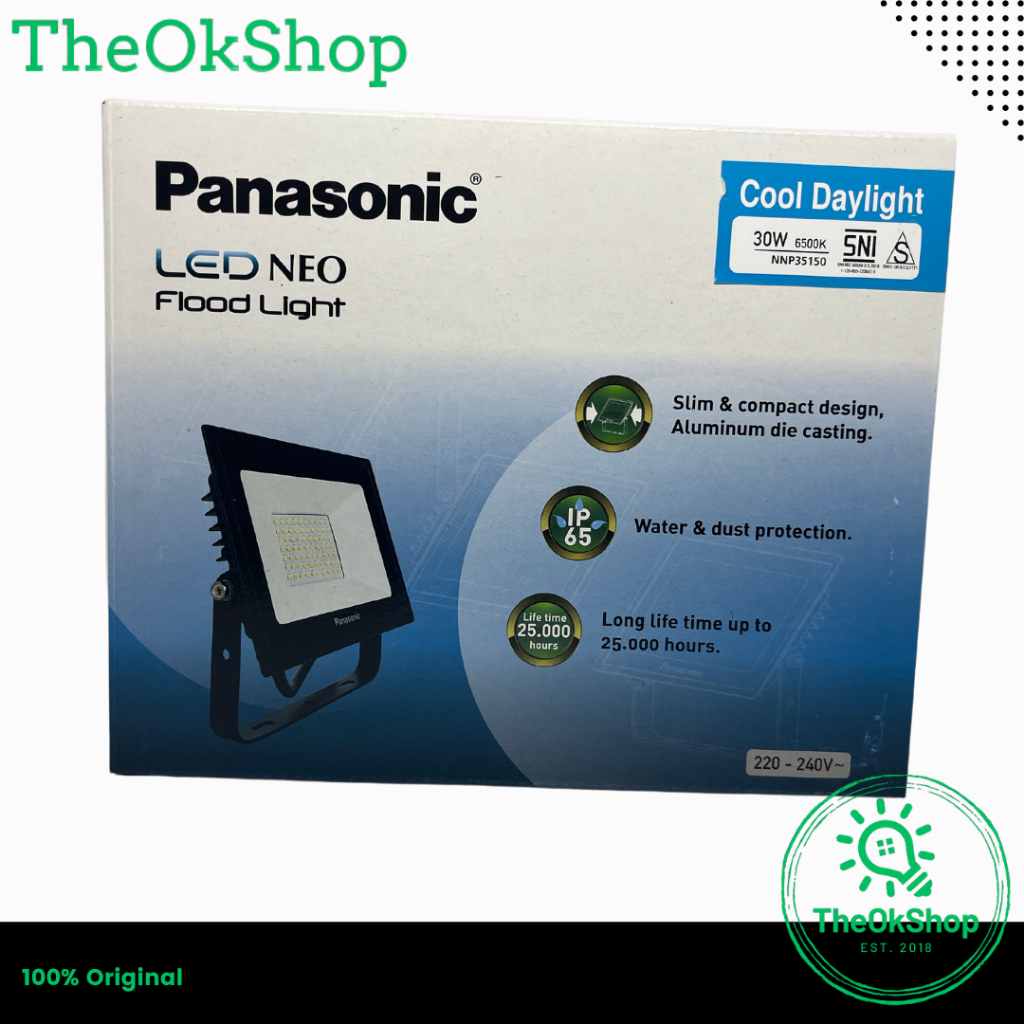 Panasonic 30w LED Spotlight 30w Shoot Led Neo Flood Light | Shopee ...