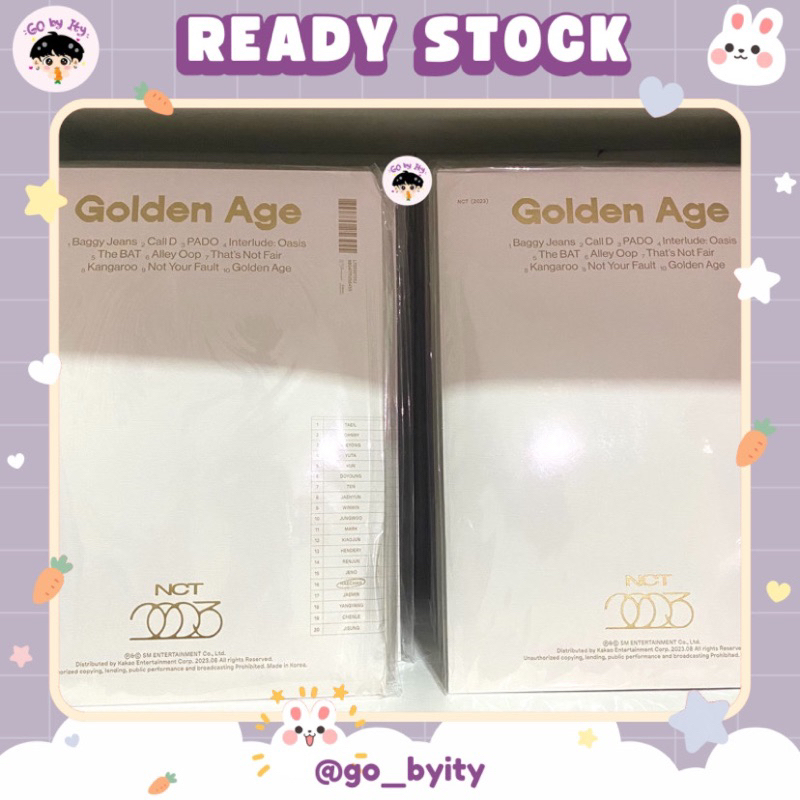 NCT 2023 The 4th Album Golden Age Collecting Ver | Which is Sealed | Shopee Singapore