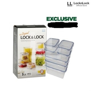 Locknlock - Exclusive Lunch Box - Gift Set 7PCS ( HPL818CS7 ) | Shopee ...