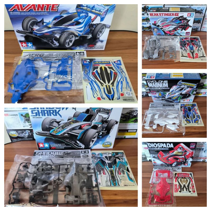 Tamiya BODY AR Chassis + Decal + Original Box | Shopee Singapore