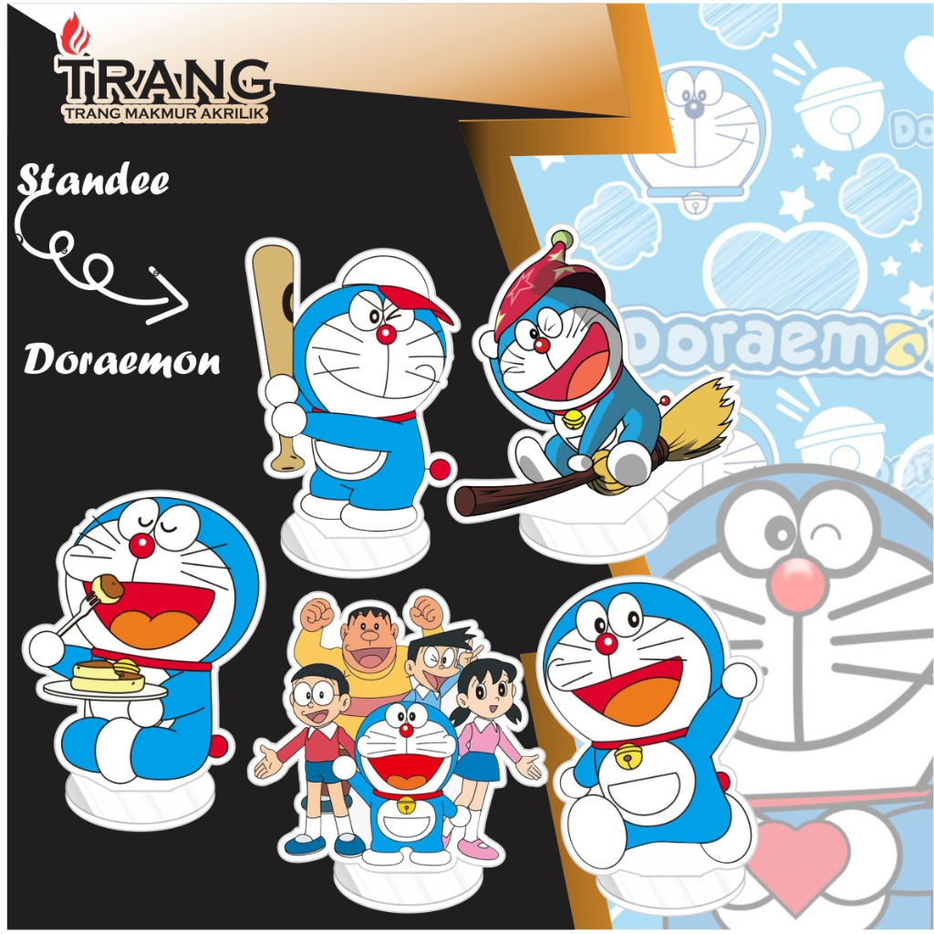 Doraemon Acrylic Action figure Standee / Doraemon Acrylic Action figure ...