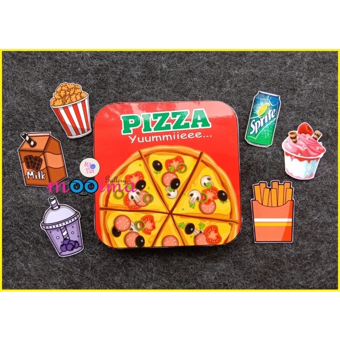 Paper doll pizza Toy Book/pizza paper doll/Children's Educational Toys ...