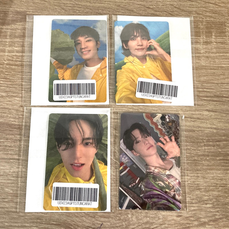 Pob carver seventeen pc youtube gift seventeenth heaven album photocard official carat version ...