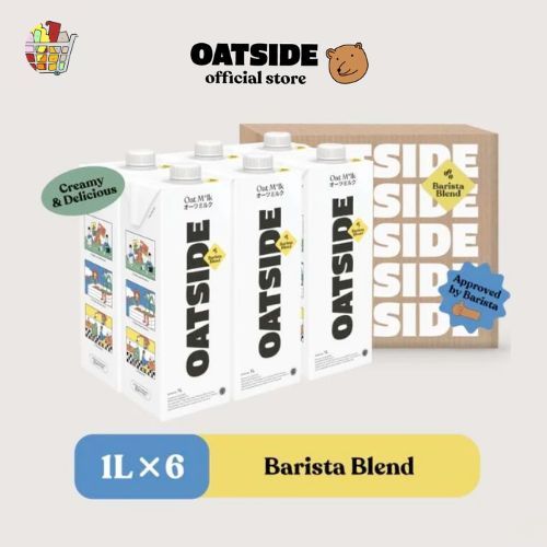 Oatside Mini Oat Milk Oat Milk 1 Liter (contains 6) | Shopee Singapore