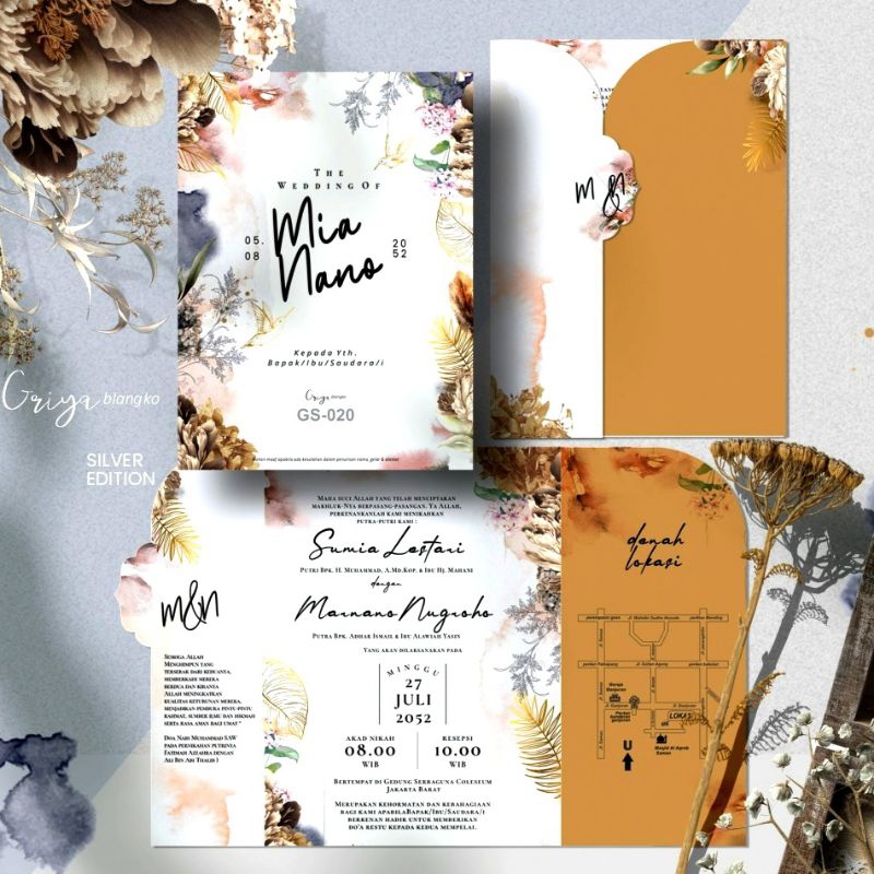 Beautiful, elegant and high quality wedding invitations Design A ...