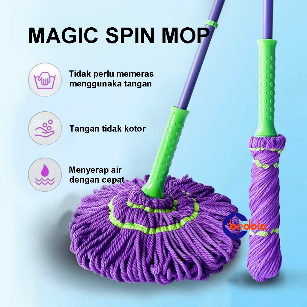 Bedola practical automatic 360 degree magic spin mop floor mop magic ...