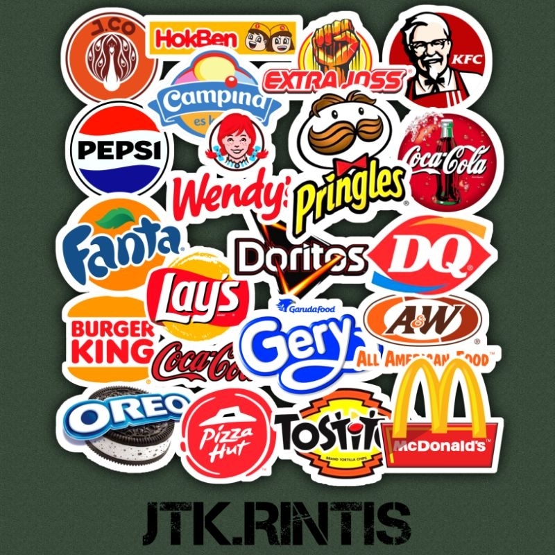 Aesthetic STICKER (Famous Brand) HP TUMBLER STICKER | Aesthetic LAPTOP ...