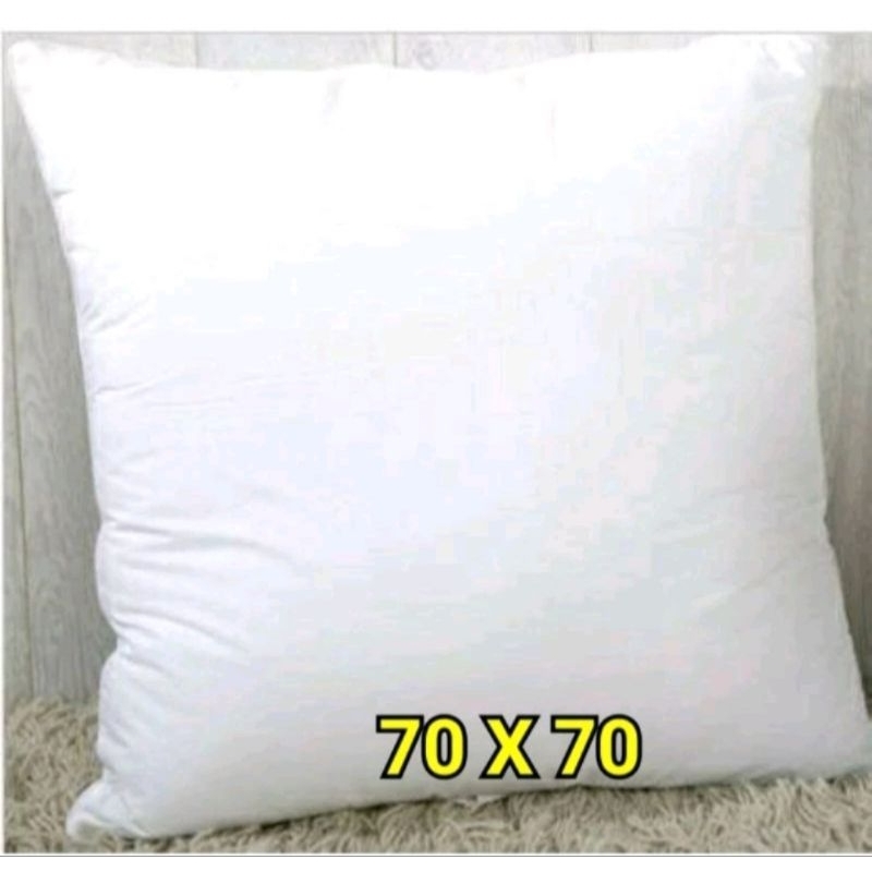 Floor pillow 70x70/ sofa pillow 70x70 filled with full silicone ...