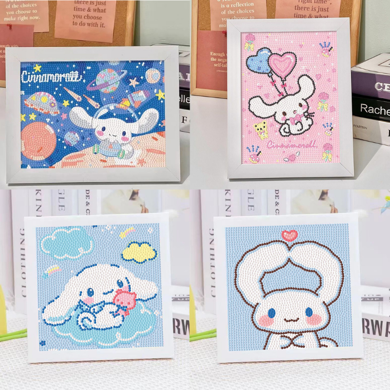 Cinnamoroll DIY Diamond Painting Kit Frame Sanrio Full Set Sticker Diy ...