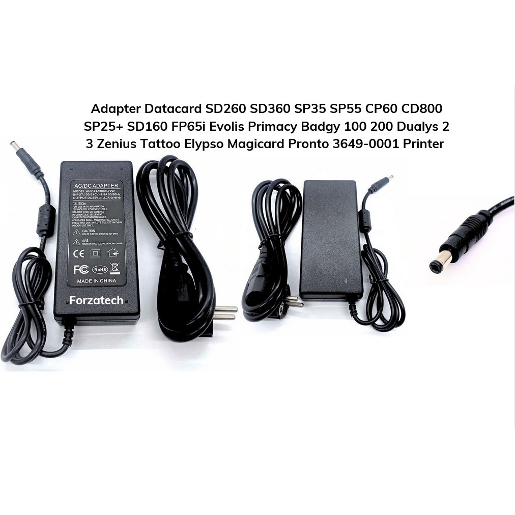 SD260 SD360 SP35 SP55 CP60 CD800 SP25+ SD160 FP65i Datacard Adapter New ...