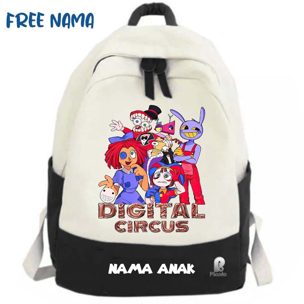 The AMAZING DIGITAL CIRCUS UNISEX School BACKPACK BACKPACK (FREE Name ...
