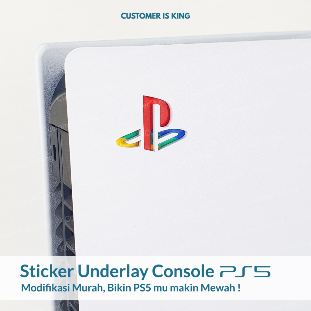 Ps5 FAT Playstation 5 Logo Underlay Decal Plate Console PS 5 Skin ...