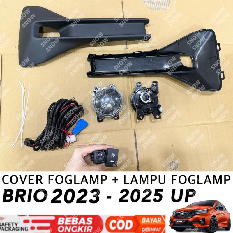 HITAM Complete Package of Brio Lamp Foglamp Cover 2023 2024 2025 up Fog ...