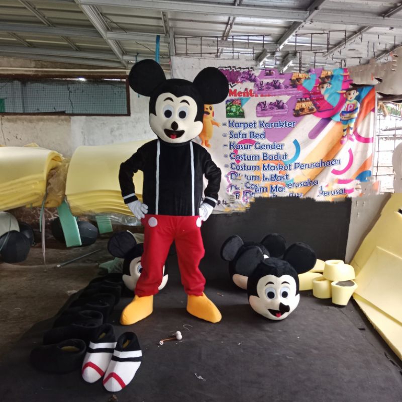 Mickey Mouse clown costume | Shopee Singapore
