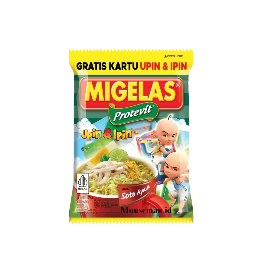 Migelas Protevit Instant Noodles Glass Noodles SOTO CHICKEN Flavor 30gr | Shopee Singapore
