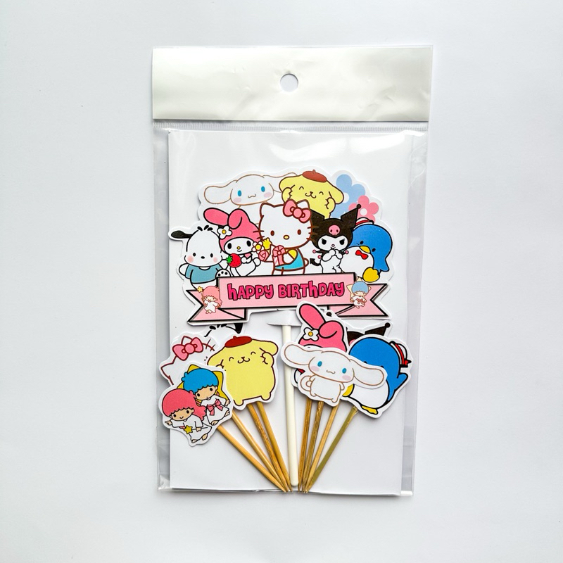 SANRIO TOPPER / (LA-001) SANRIO CAKE TOPPER / SANRIO CAKE TOPPER ...