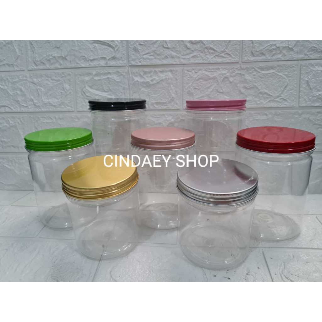 Plastic CYLINDER TUBE JAR WITH ALUMINUM LID FOR EID CAKE SOUVENIRS ...