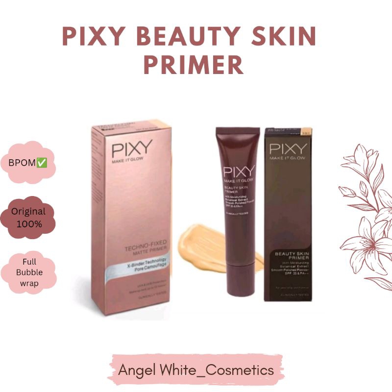 Original 100% PIXY BEAUTY SKIN PRIMER MAKE IT GLOW / MATTE 25ML ...