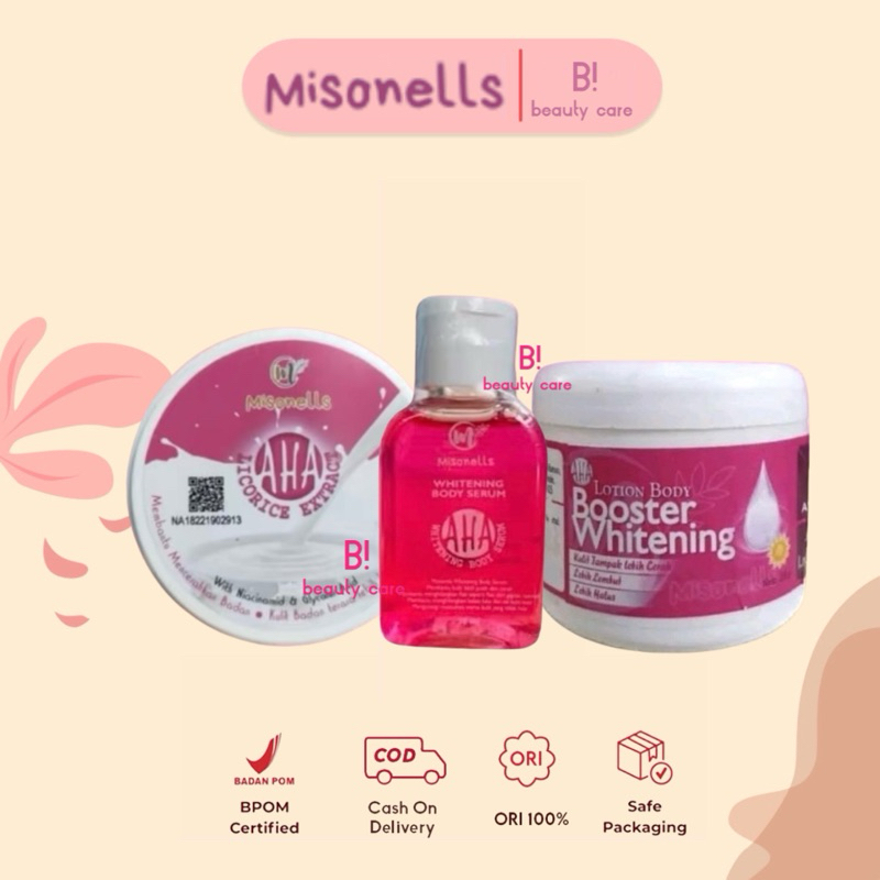 [READY Ready TO SEND] Misonells - Licorice Extract Bleaching With AHA ...