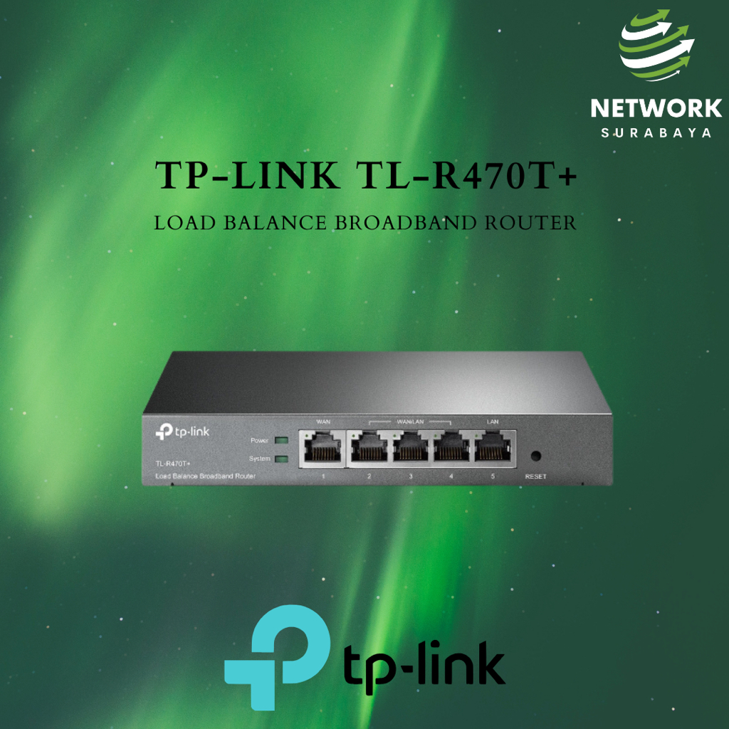 Tp LINK Omada TL-R470T+ Load Balance Broadband Router | Shopee Singapore