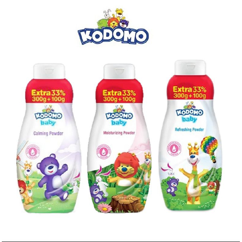 Kodomo Baby Powder Baby Powder 300+100gr RANDOM ALL VARIANT | Shopee ...